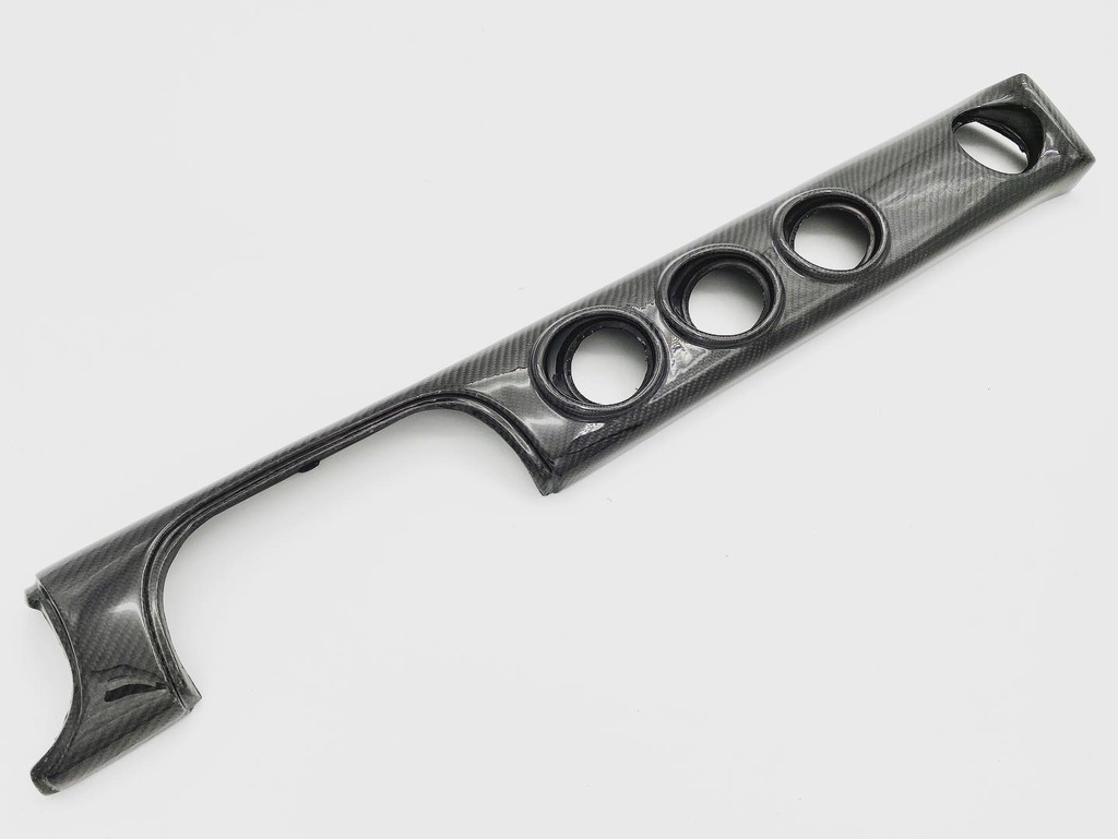 LHD Dash Trims with Triple Gauge Pods For Miata NA | OMG Roadster